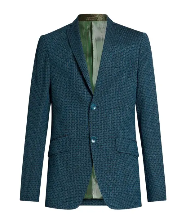Etro Check Blazer