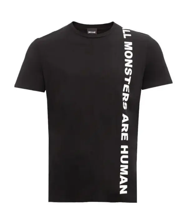 Just Cavalli Logo T-shirt - Black