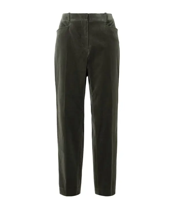 TOM FORD Tailored Velvet Trousers - Gray