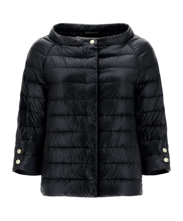 Herno Quilted Down Jacket - Black