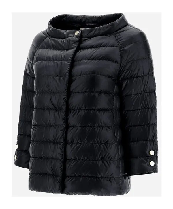 Herno Quilted Down Jacket - Black