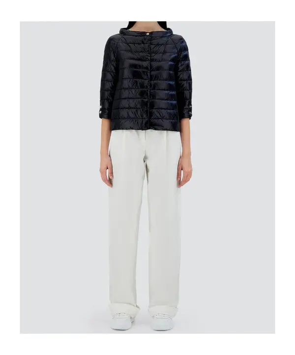 Herno Quilted Down Jacket - Black