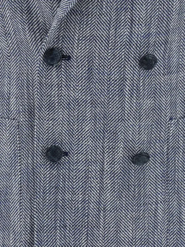 Tagliatore Welt-pocketed Double-breasted Blazer - Gray