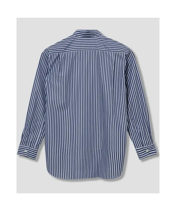 Comme Des Garçons Striped Shirt - Blue