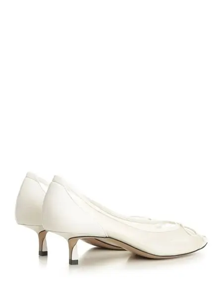 Jacquemus Tourni Heeled Pumps - White