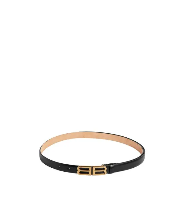 Balenciaga Bolero Bb Belt - Black
