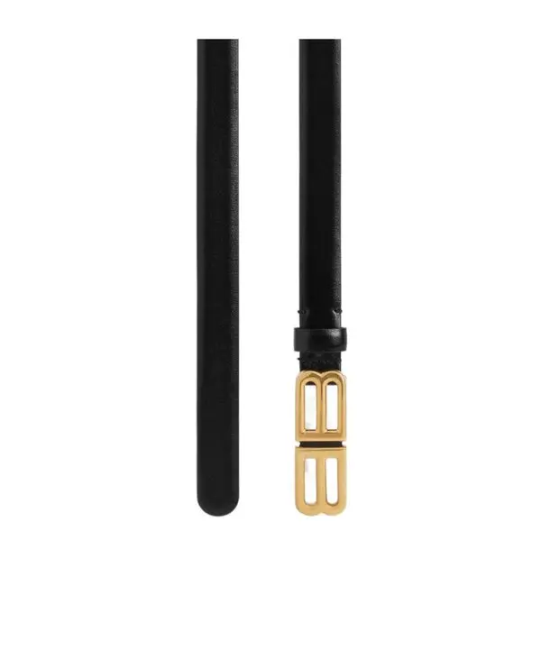 Balenciaga Bolero Bb Belt - Black