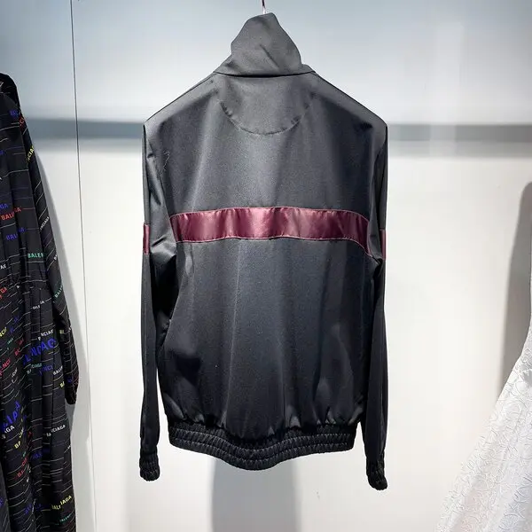 Prada Striped Zip-up Jacket