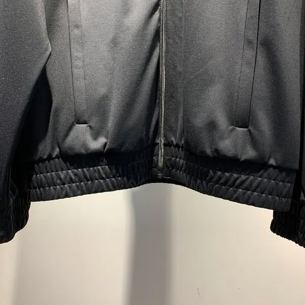 Prada Striped Zip-up Jacket