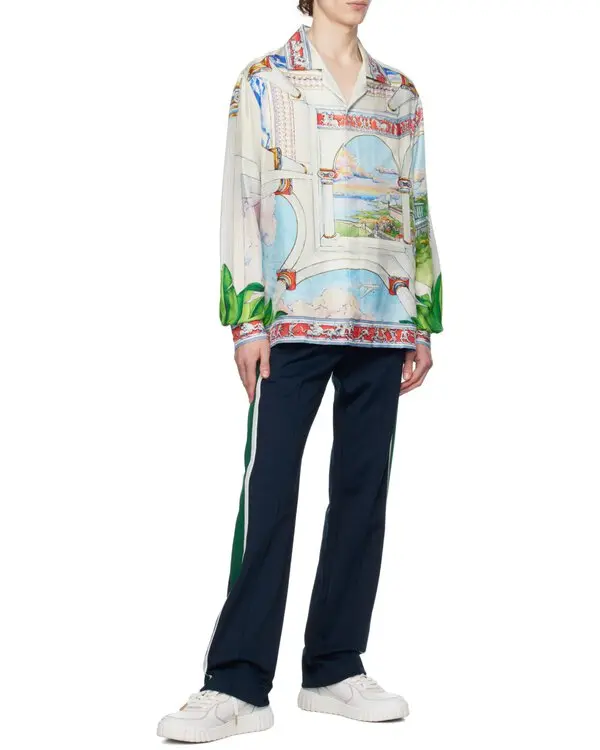 Casablanca Le Passage Satin Shirt