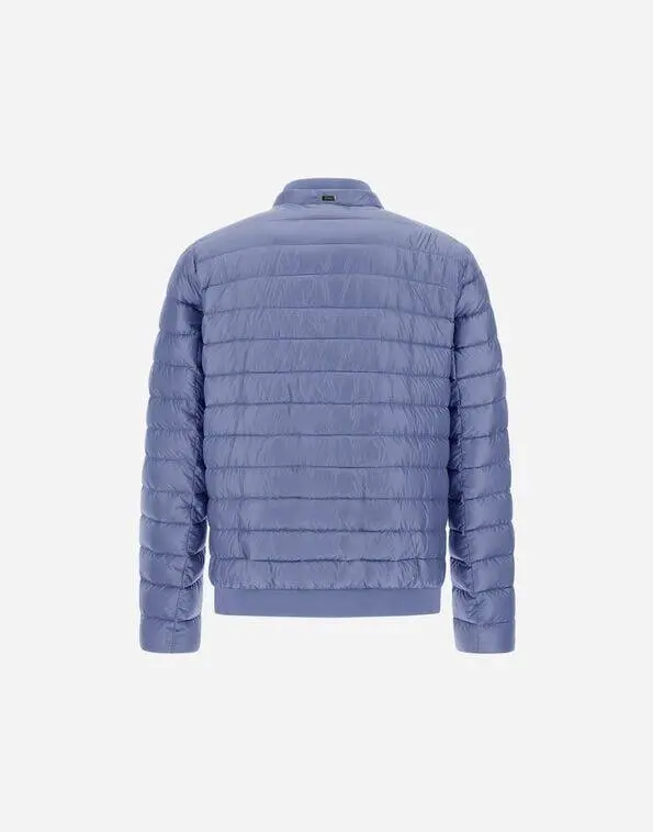 Herno Quilted Zip-front Stand Collar Jacket