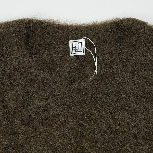 TOTEME Crewneck Knitted Jumper - Brown