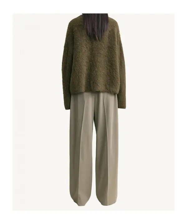 TOTEME Crewneck Knitted Jumper - Brown