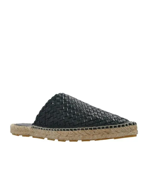 Bottega Veneta Woven Pointed Toe Mules