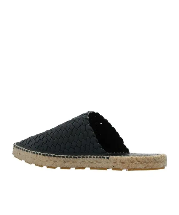 Bottega Veneta Woven Pointed Toe Mules