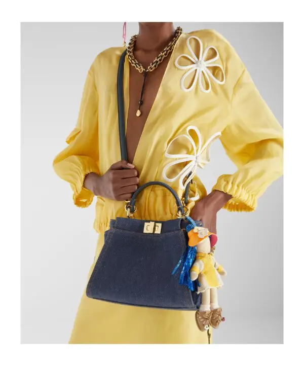 Fendi Peekaboo Small Tote Bag