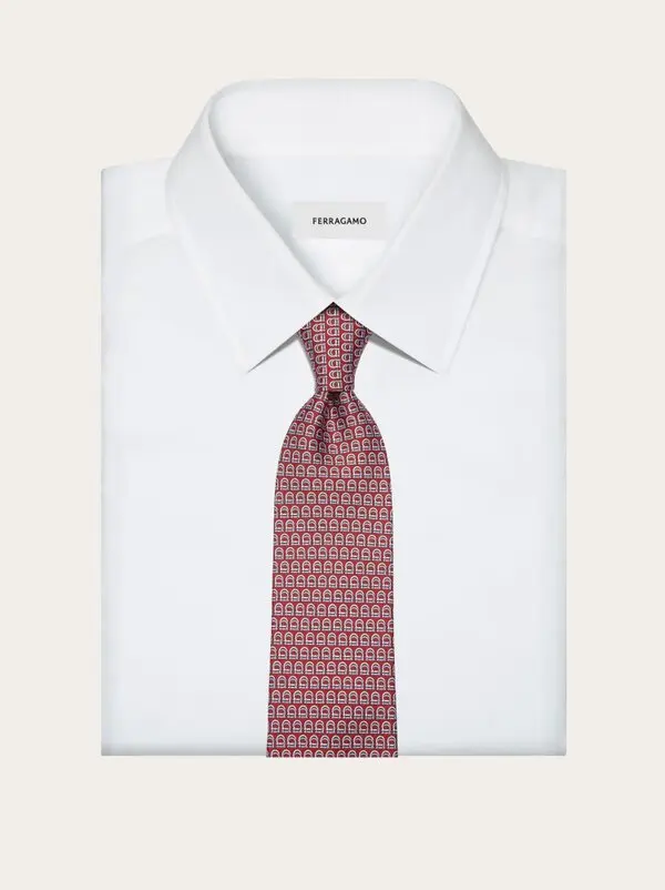 FERRAGAMO Printed Neck Tie