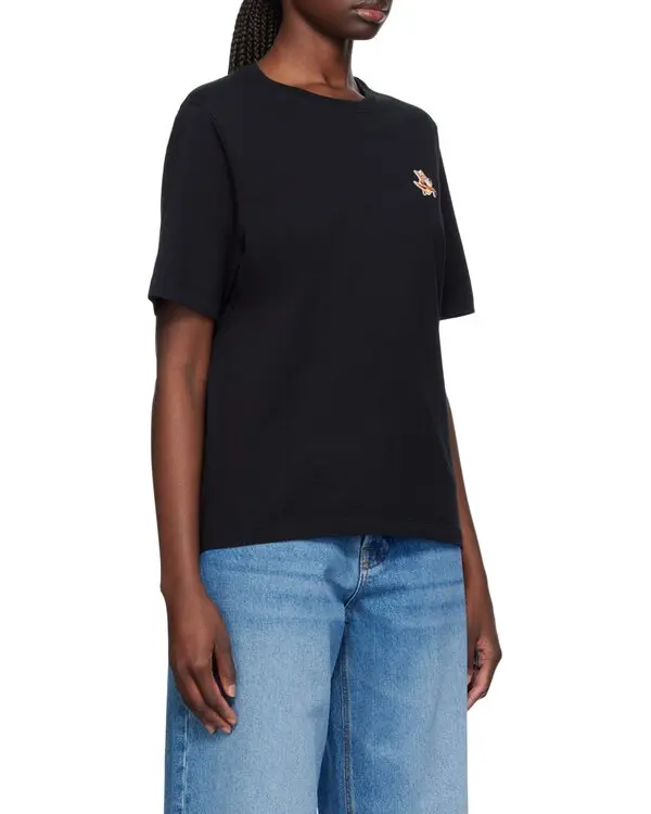 Maison Kitsuné Speedy Fox Patch Crewneck T-shirt