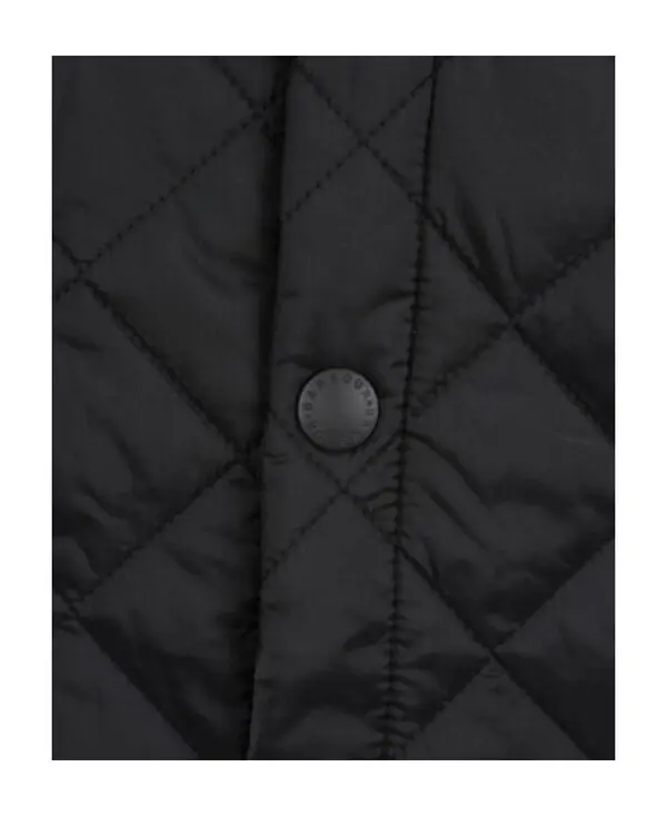 Barbour Liddesdale Quilted Jacket With Classic Collar - Black
