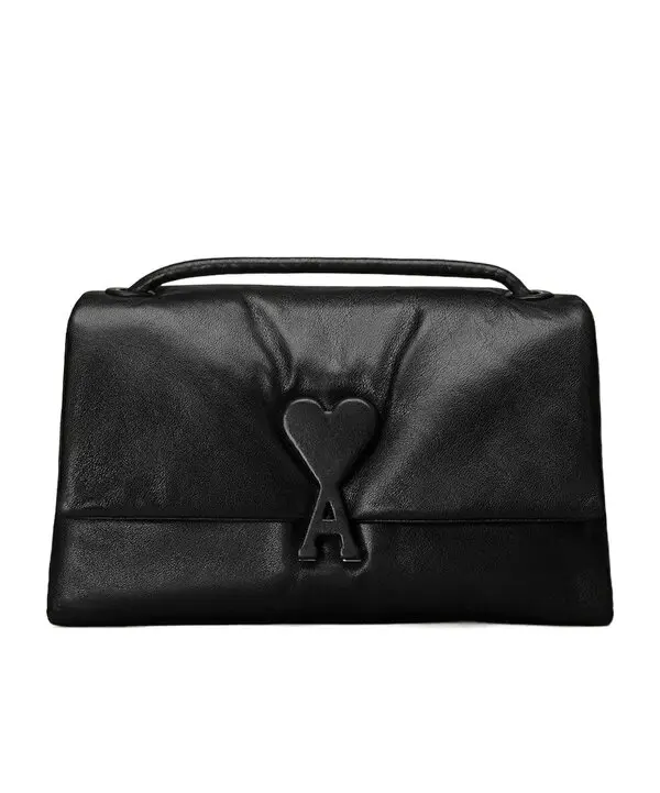 Ami Voulez Vous Shoulder Bag - Black