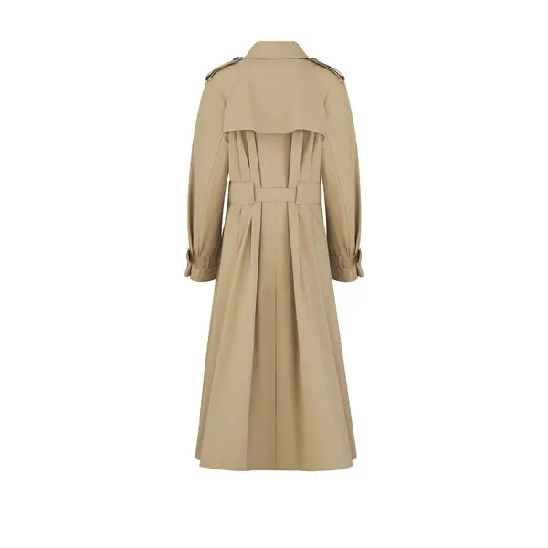 Dior Christian Double-breasted Belted Coat
