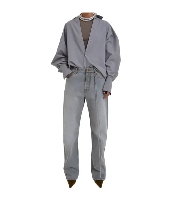 DARKPARK Carla Oversize Shirt - Gray