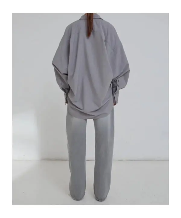 DARKPARK Carla Oversize Shirt - Gray