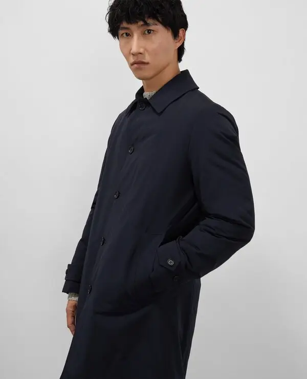 Aspesi Lapel Long-sleeved Coat