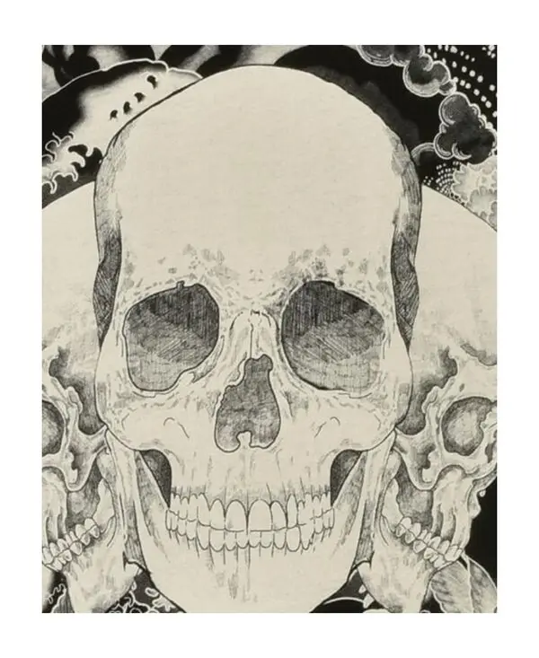 Just Cavalli Skull Printed Short-sleeved T-shirt