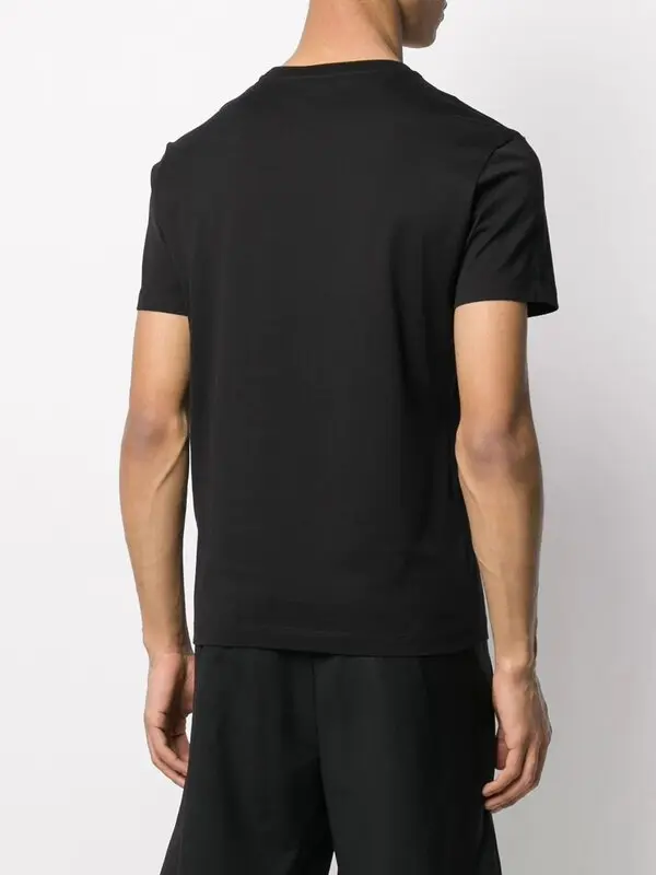 Versace Registration Plate Print T-shirt