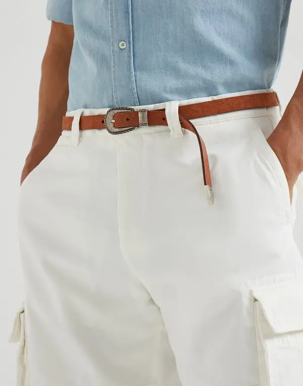 Brunello Cucinelli Calf Leather Belt