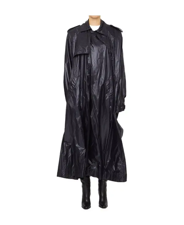 Saint Laurent Long-sleeved Padded Coat