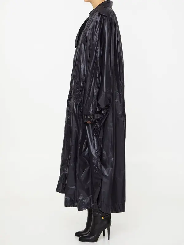 Saint Laurent Long-sleeved Padded Coat