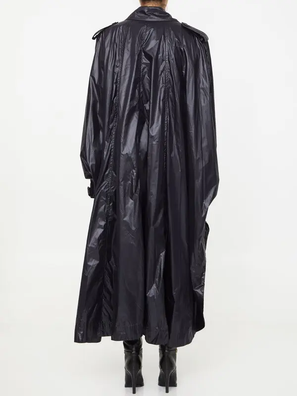 Saint Laurent Long-sleeved Padded Coat