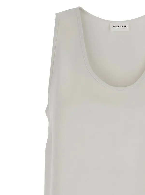 P.a.r.o.s.h Sleeveless Crewneck Tank Top