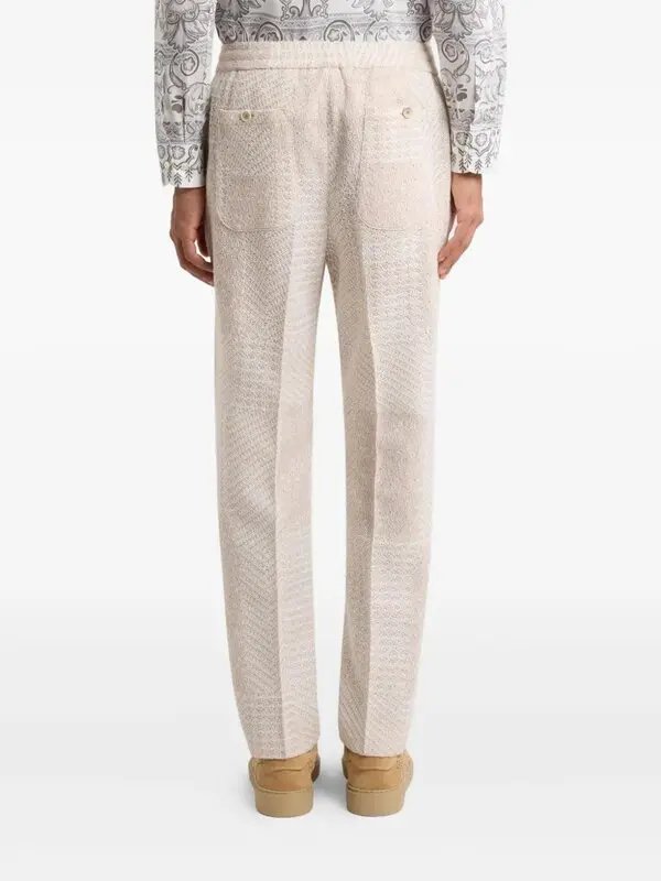 Etro Wool-blend Patchwork Trousers