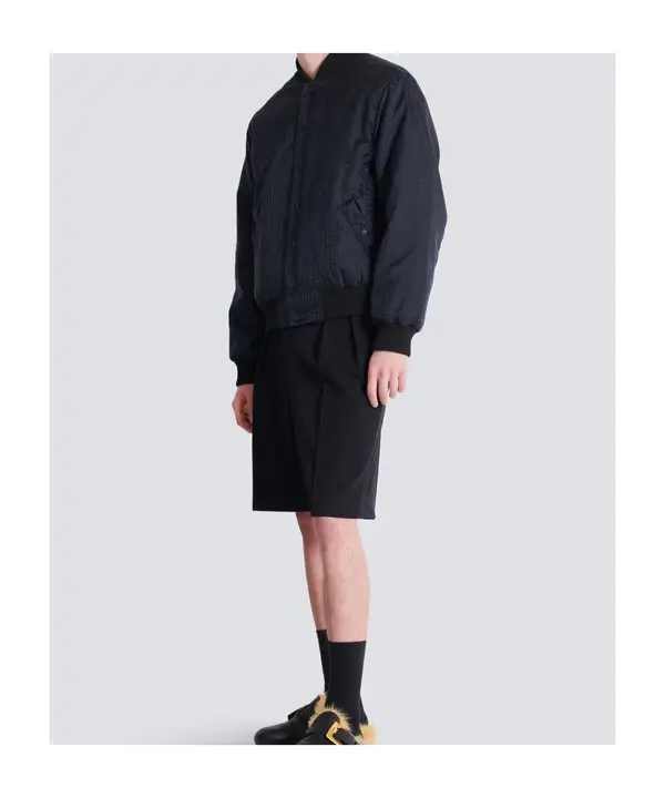 Balmain Reversible Printed Bomber Jacket