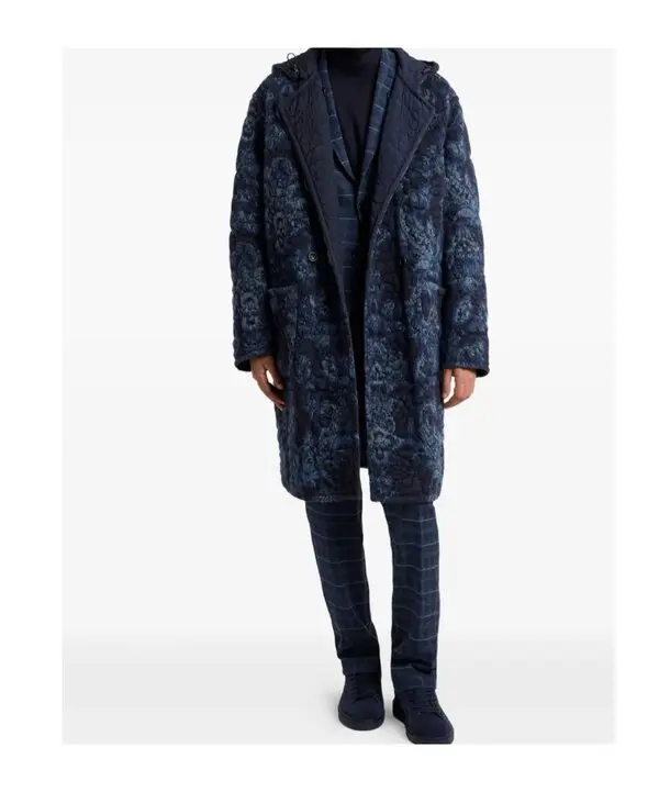 Etro Checked Jacquard Trousers