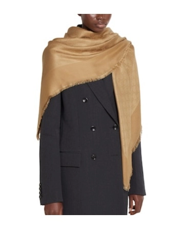 Gucci Logo Jacquard Square Scarf