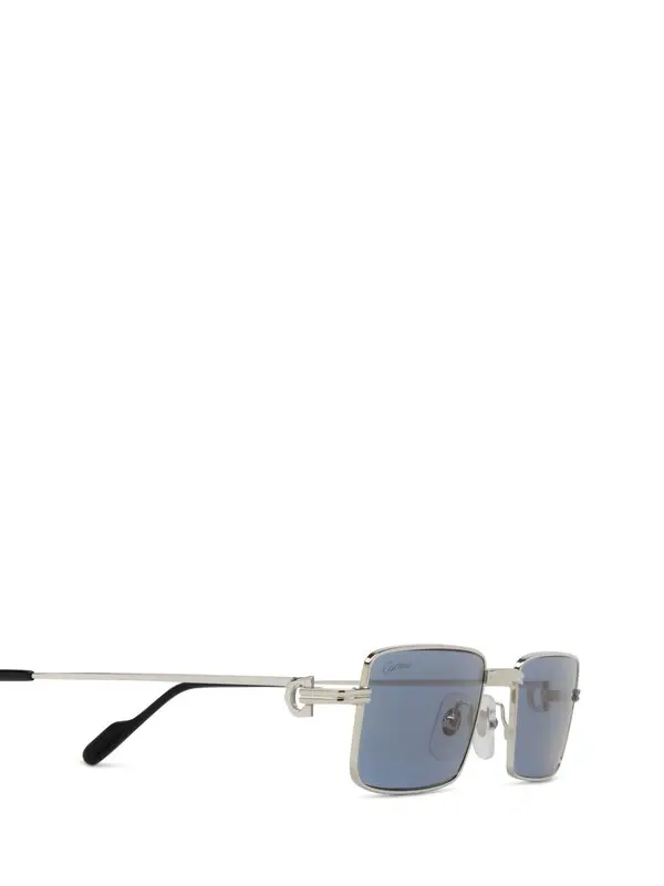Cartier Rectangular Frame Sunglasses