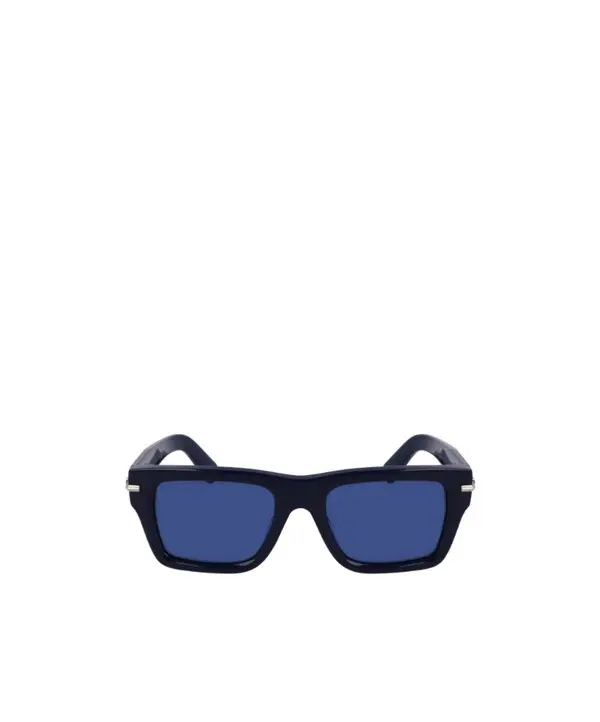 FERRAGAMO Geometric Frame Sunglasses - Blue