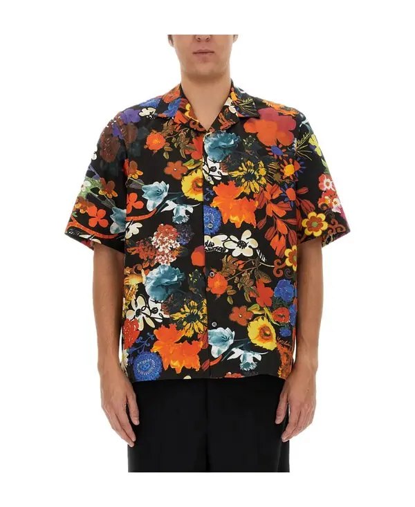Moschino Floral Pattern Short-sleeved Shirt