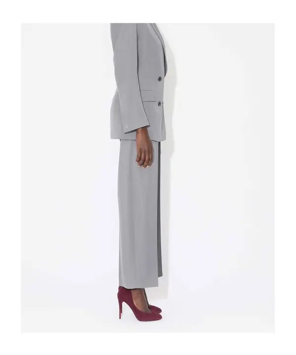 Alaïa Wool Gabardine Mid-rise Trousers