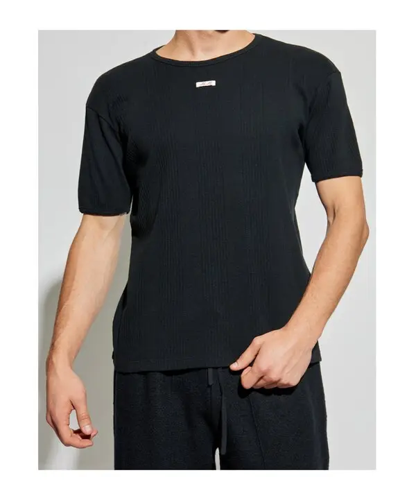 MAISON MARGIELA Ribbed Cotton T-shirt