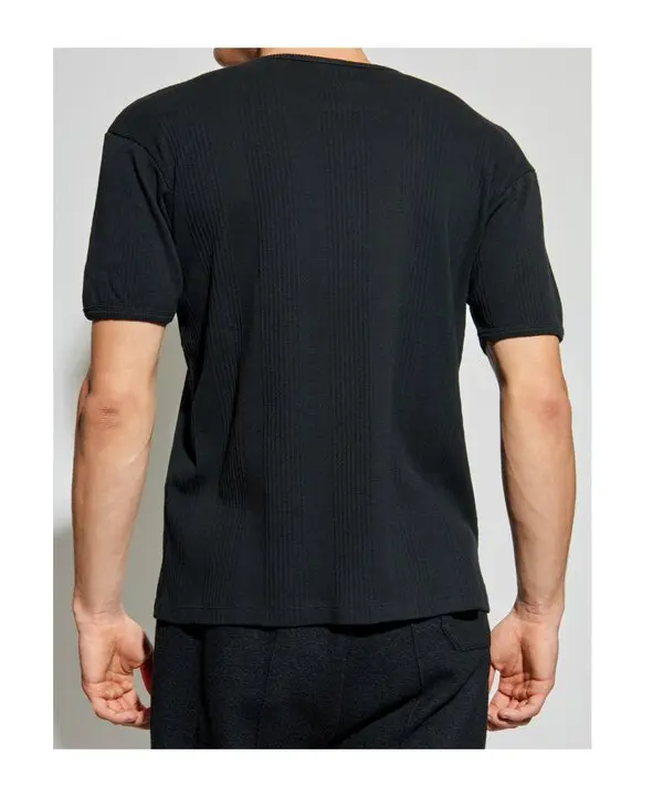 MAISON MARGIELA Ribbed Cotton T-shirt