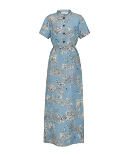 Dior Riviera Printed Short-sleeve Shirtdress