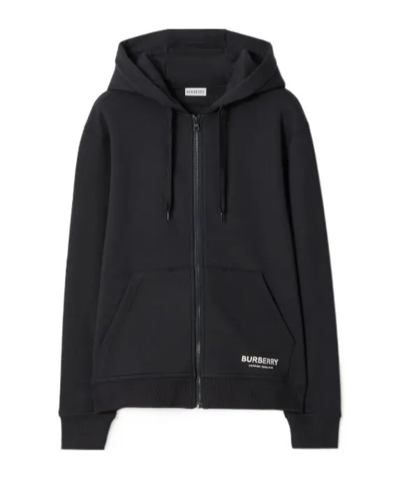 Burberry Cotton Zip Hoodie