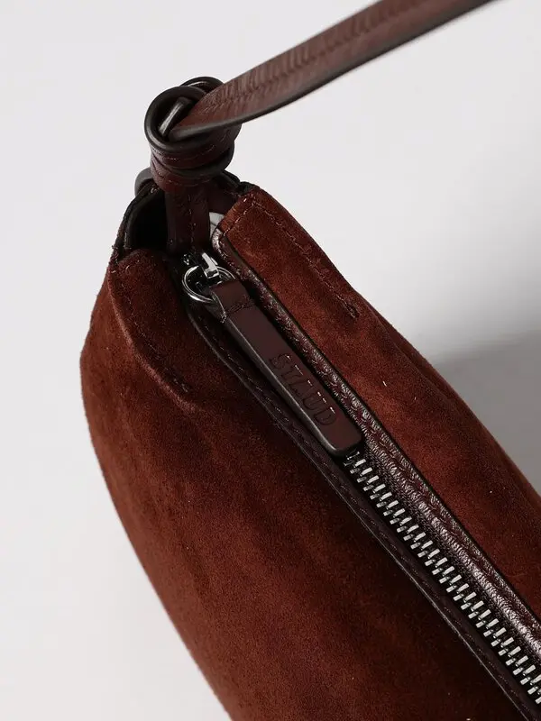 Staud Vivi Knot Detailed Shoulder Bag - Brown