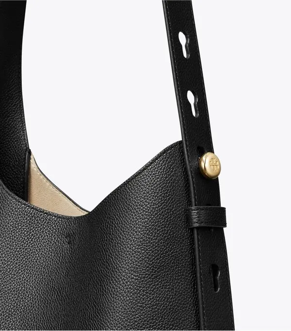 Tory Burch Romy Hobo Small Shoulder Bag - Black