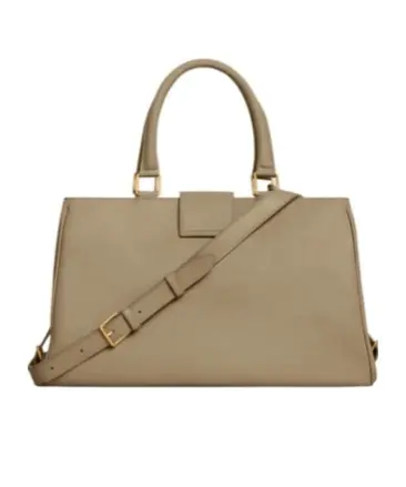Celine Medium Appoline Bag In Calfskin - Brown